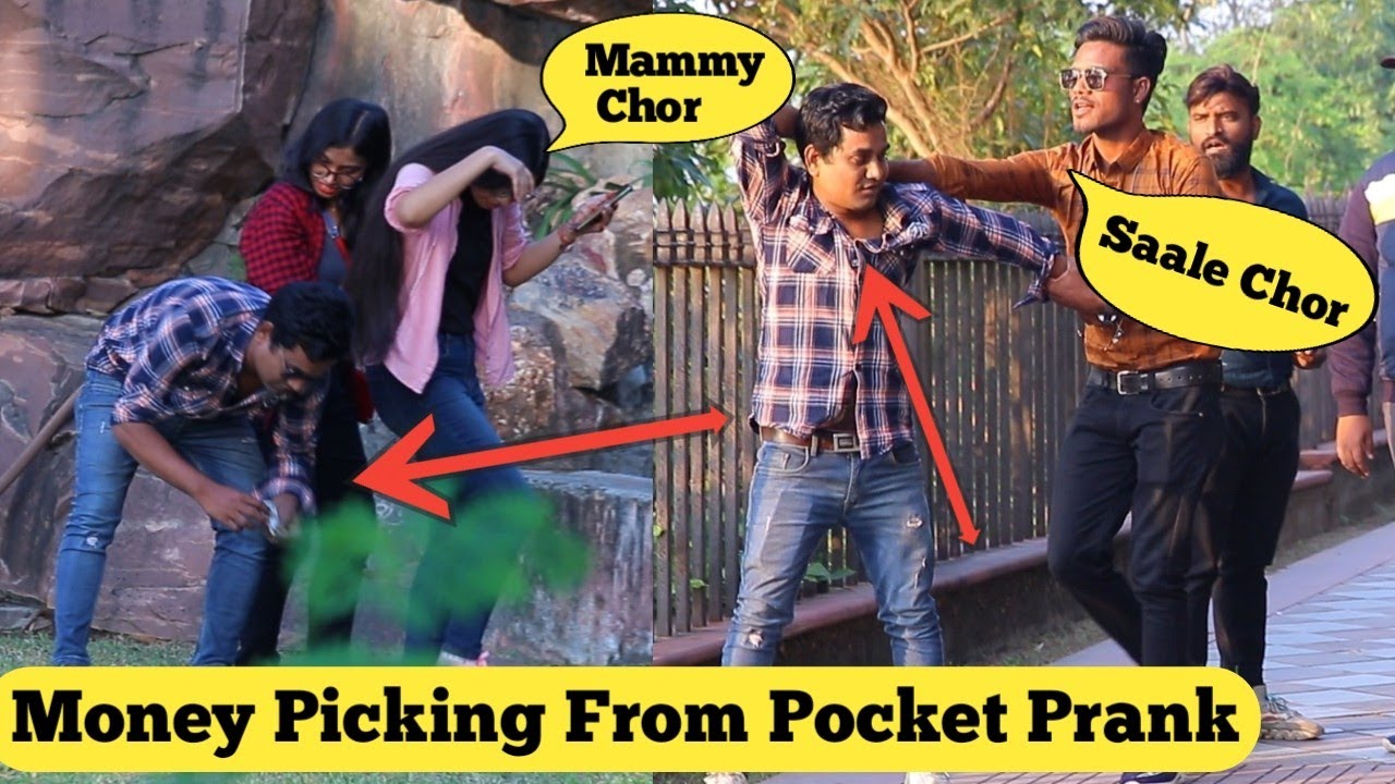 Picking Money From Pocket Prank | Fajita Tv | Pranks in India - YouTube