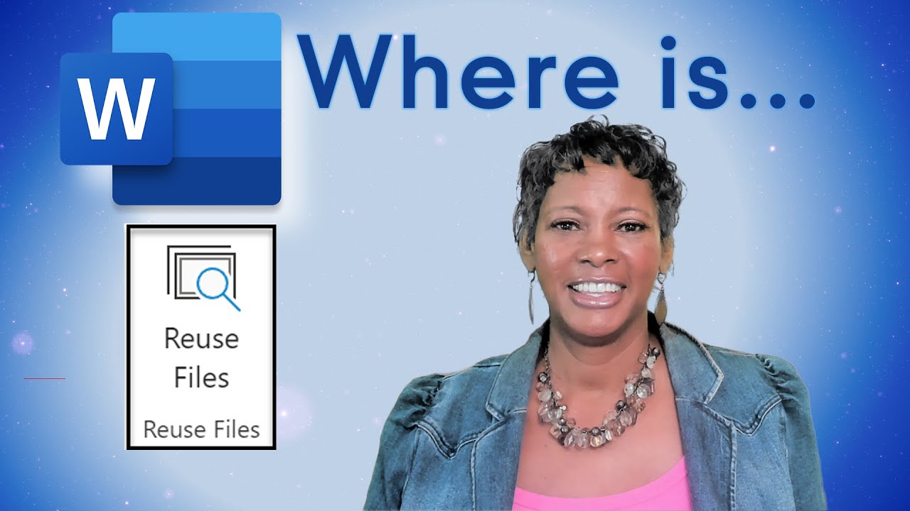Unveiling the Truth: Where has the Microsoft Word Reuse Files Icon Gone ...