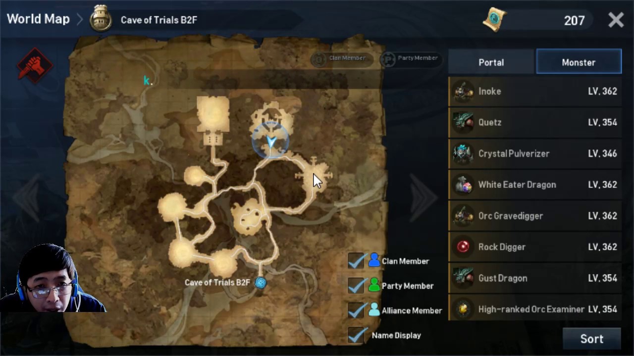 Lineage 2 Revolution L2R Discovery Cave of Trials B2F - YouTube