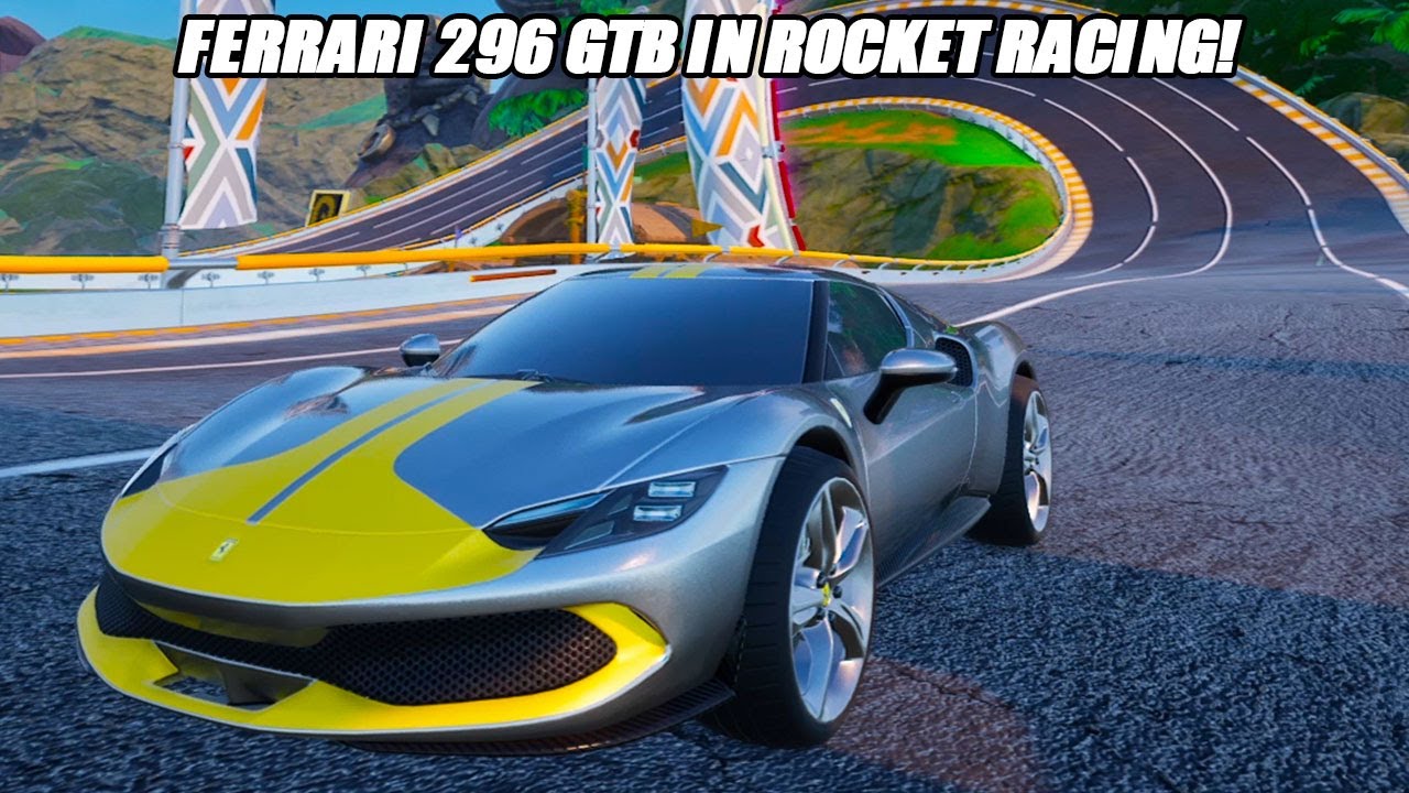 The *NEW* Ferrari 296 GTB In Rocket Racing Looks SO CLEAN!! - Rocket ...