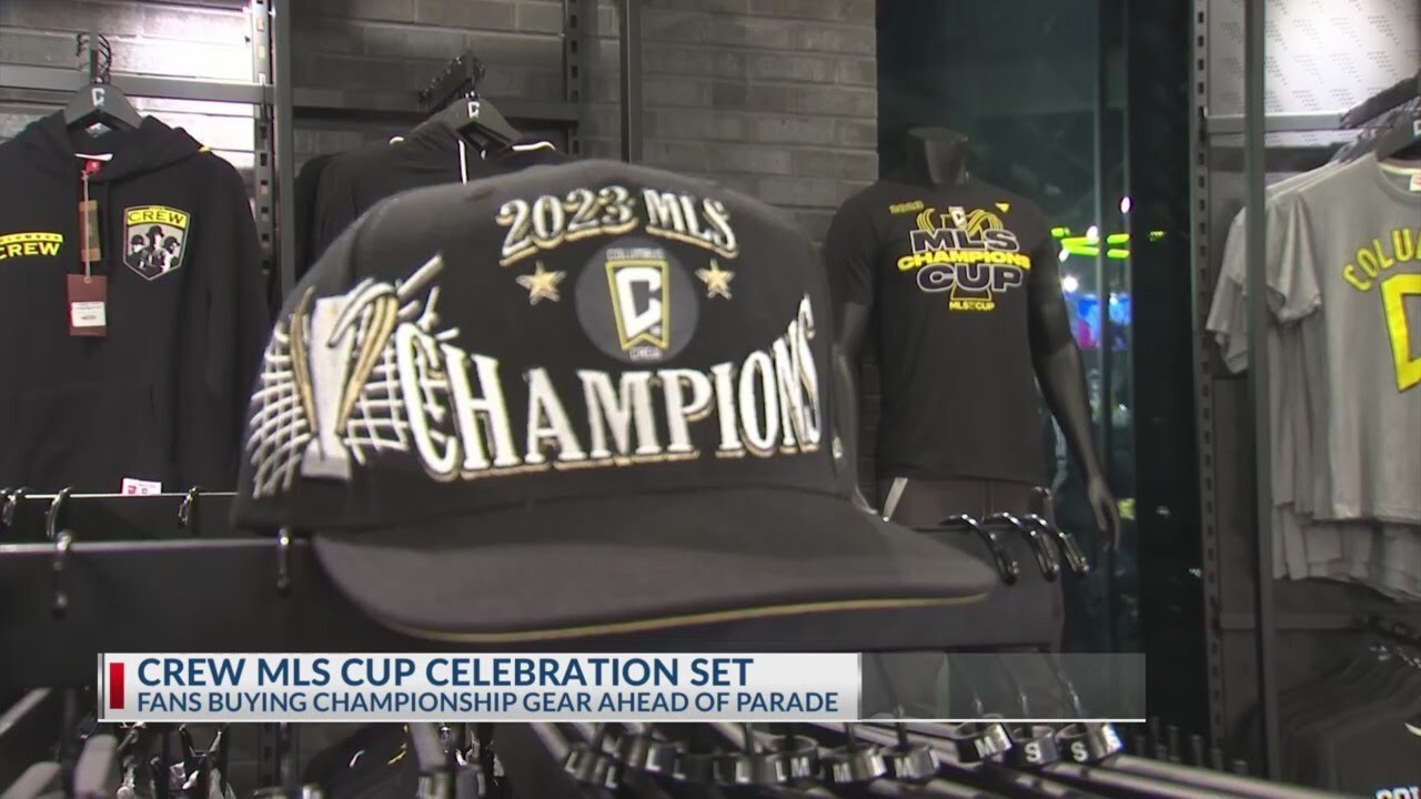 Crew fans ready for championship celebration - YouTube