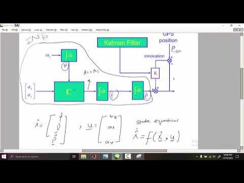 GPS Aided INS using Kalman Filter (matlab) - YouTube