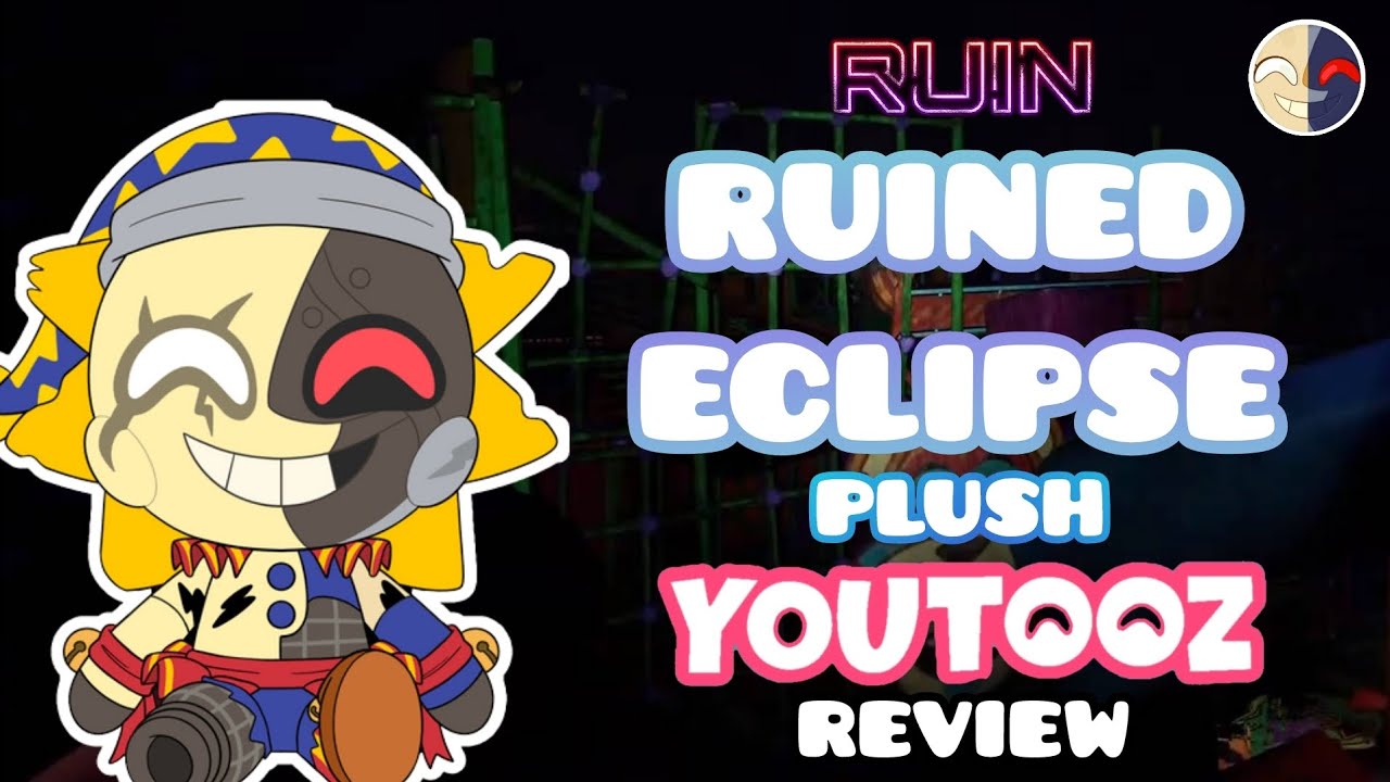 FNAF Ruined Eclipse Youtooz plush review! - YouTube