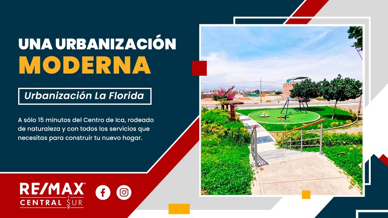 ☀️𝐔𝐍𝐀 𝐔𝐑𝐁𝐀𝐍𝐈𝐙𝐀𝐂𝐈Ó𝐍 𝐌𝐎𝐃𝐄𝐑𝐍𝐀: 𝐋𝐀 𝐅𝐋𝐎𝐑𝐈𝐃𝐀 (𝐈𝐂𝐀)🌳 - YouTube