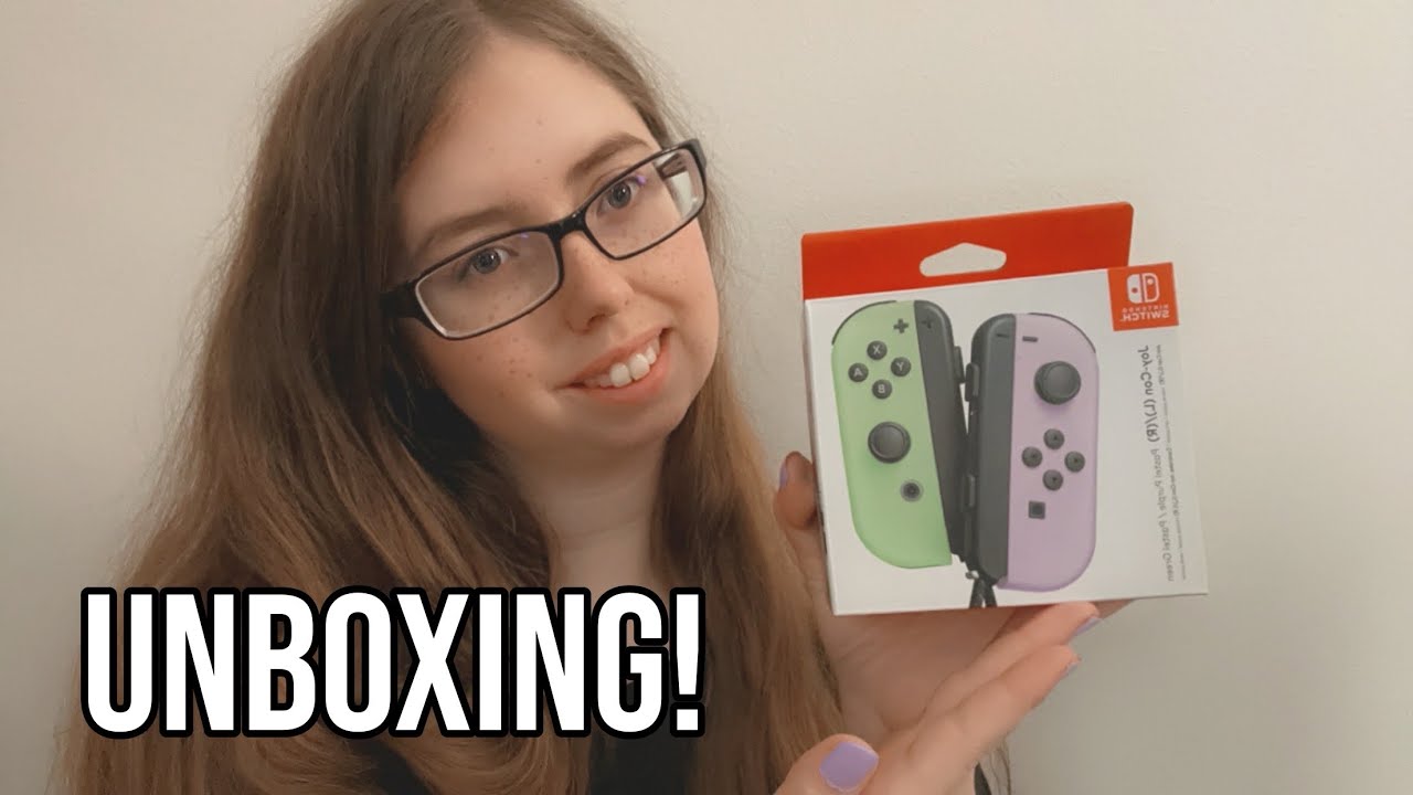 Pastel Switch Joy-Con Unboxing! - YouTube