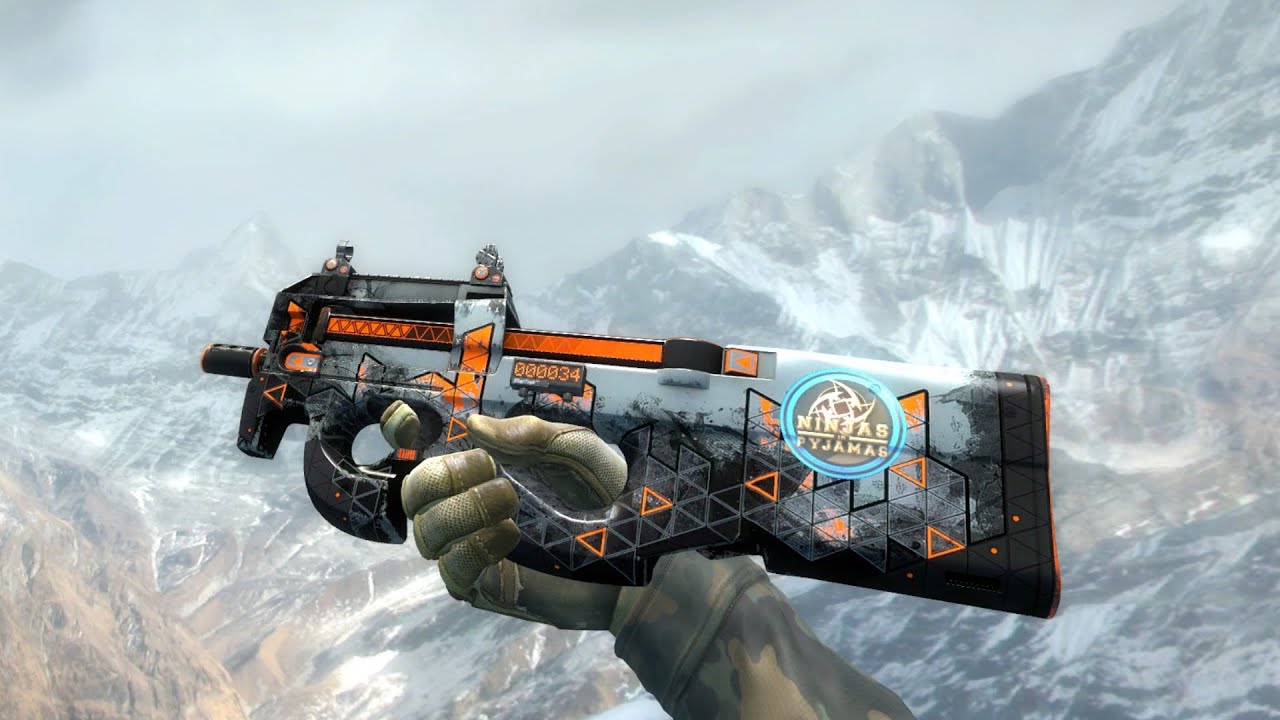 P90 | Trigon (Field-Tested,StatTrak) CSGO Skin Showcase - YouTube