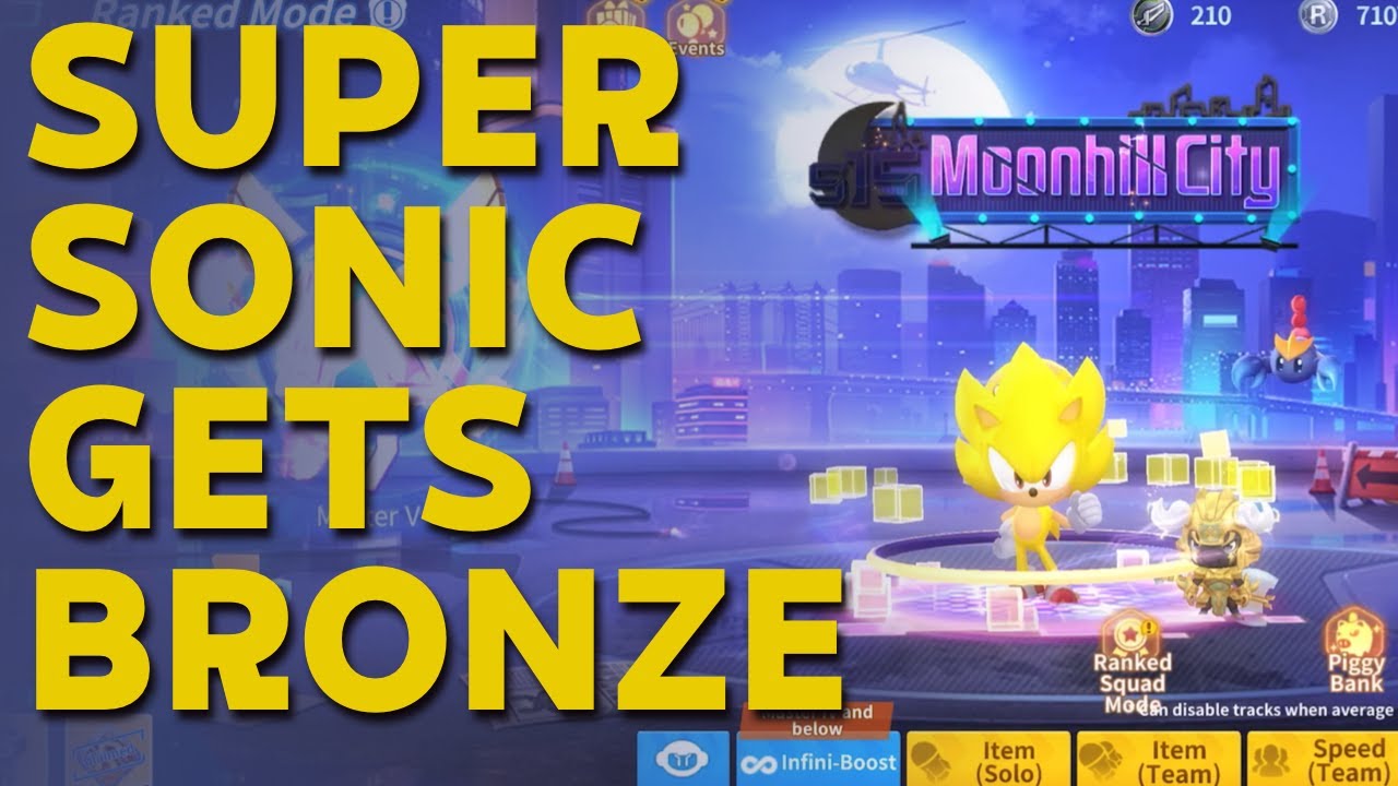 Super Sonic Gets Bronze [KartRider Rush+] - YouTube