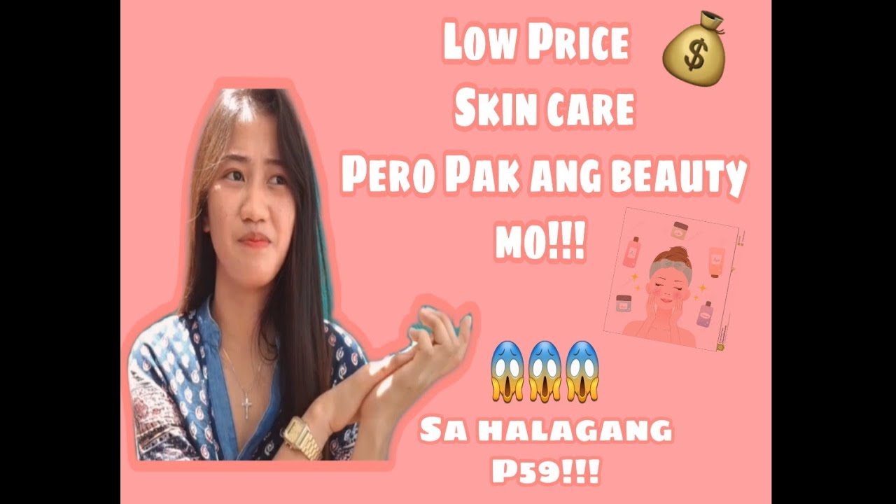 OMG SKIN CARE FOR 59 PESOS ONLY 😱😱😱😱 | Hysiacariño - YouTube