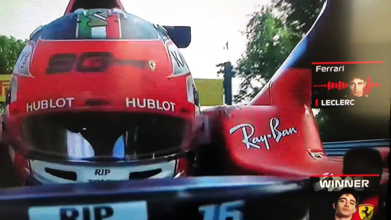 Charles Leclerc team radio 2019 Italian Gp - YouTube