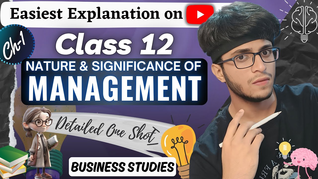 Nature and Significance of Management | Class 12 | Chapter 1 | Business ...