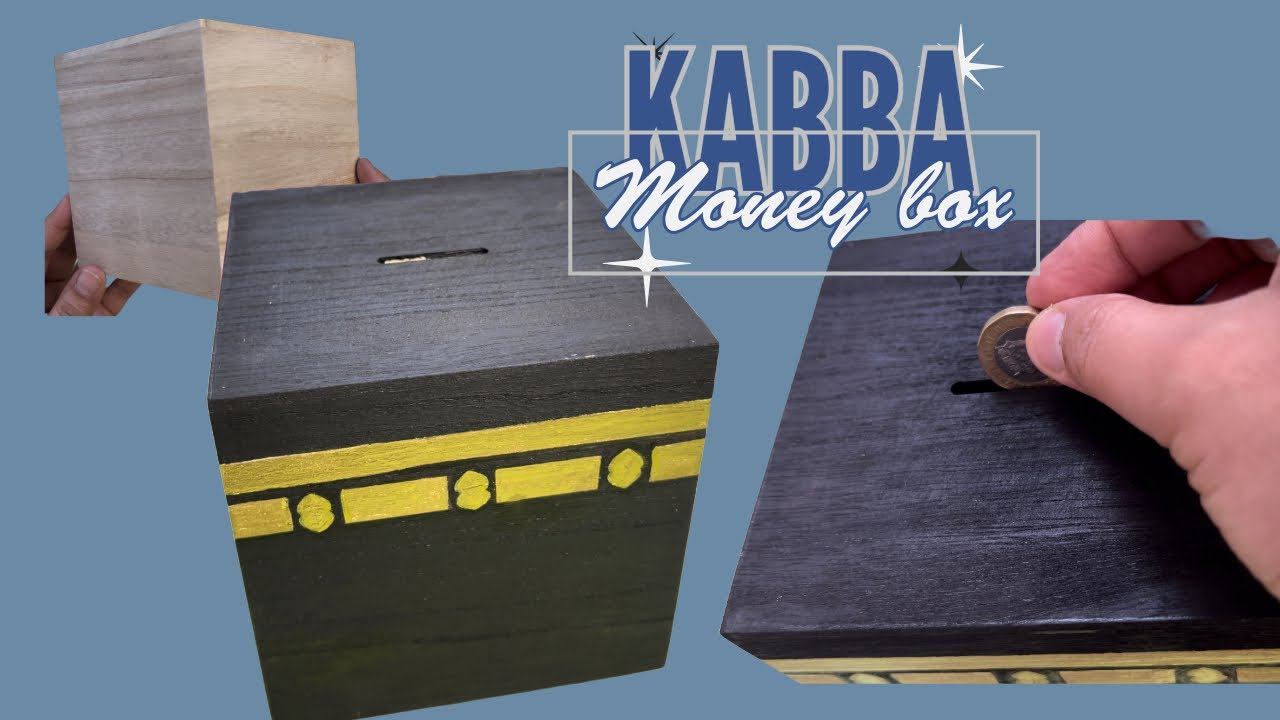 DIY charity box | kaba money box | Fills with skills | FWS01 - YouTube