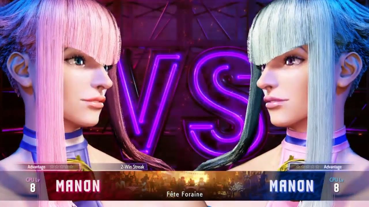 Street Fighter 6 MANON VS MANON - YouTube