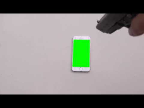 hit iphone 6 Green screen - YouTube