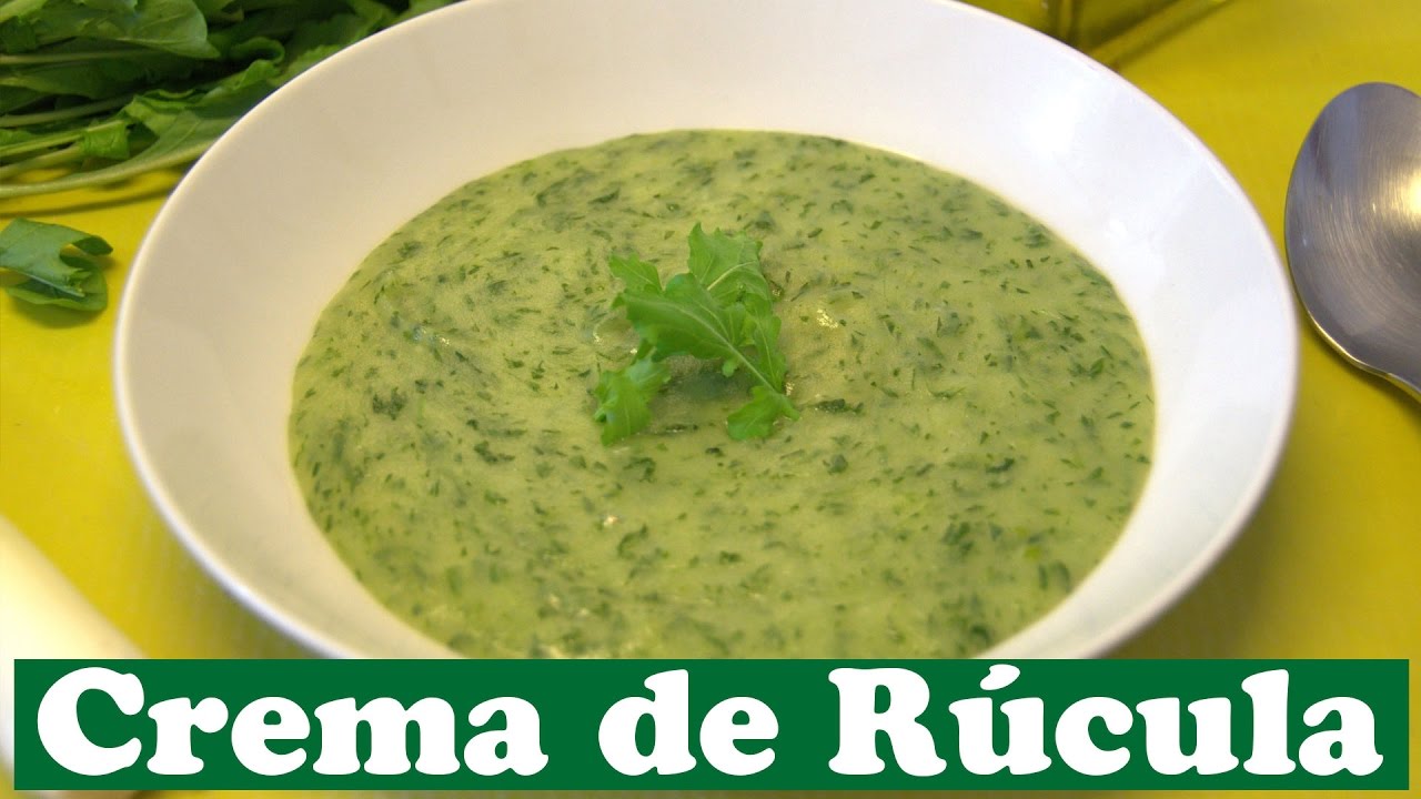 Crema de Rúcula. Las Recetas del Hortelano - YouTube