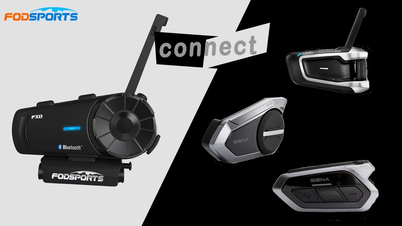 How TO USE The FX8 Intercom TO Connect SENA And CARDO Intercoms？ - YouTube