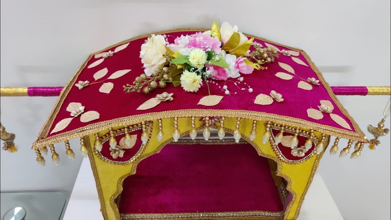 Doli decoration idea|doli making idea - YouTube