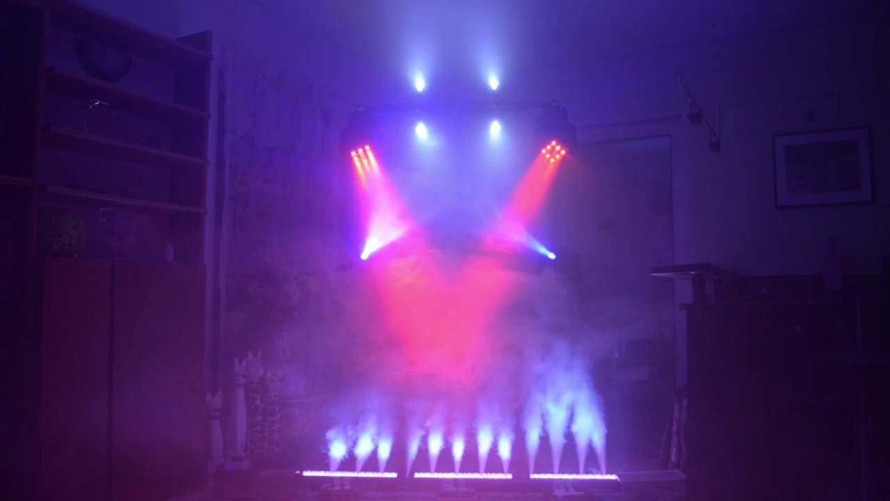 Epic Intense Hyprid Living Room Lightshow - YouTube