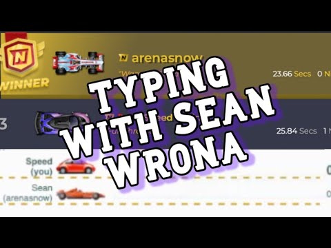 Typing with Sean Wrona! How to type faster. - YouTube