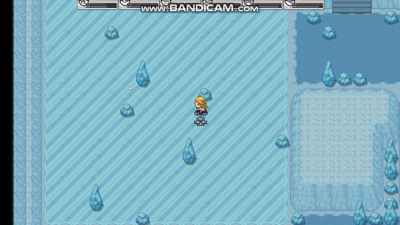 POKEMON PLANET GET THROUGH ICE PATH MAZE - YouTube