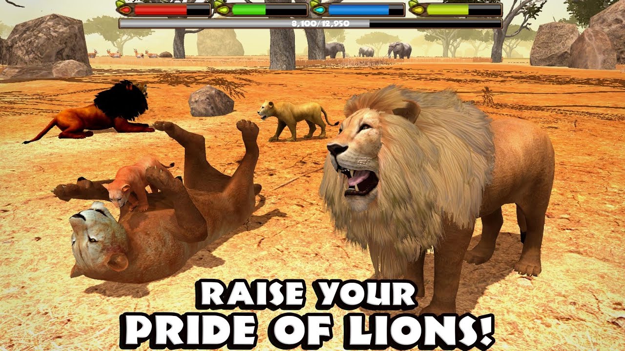 Ulitmate lion simulator part 2 - YouTube