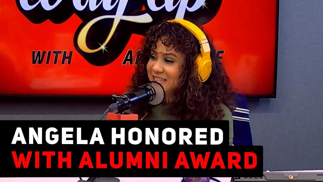 Angela Yee Honored With The Alumni Award | About Last Night - YouTube