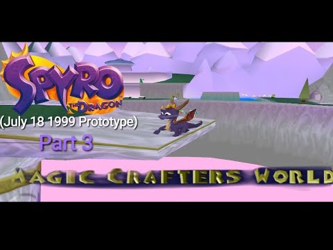 Spyro The Dragon Prototype (July 18, 1998) Part 3: Magic Crafters Home ...