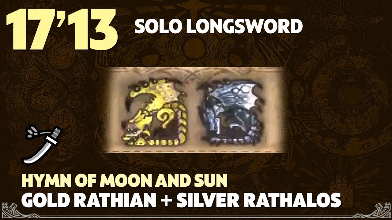 MHW ICEBORNE : MR 125 - 17'13 GOLD RATHIAN + SILVER RATHALOS OPTIONAL ...