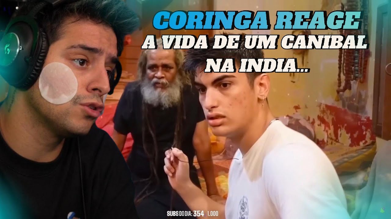 LOUD CORINGA REAGE "ASSIM QUE É A VIDA DE UM CANIBAL NA INDIA" - YouTube
