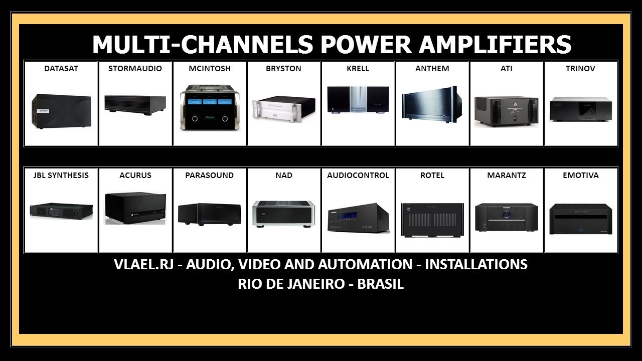 MULTI-CHANNEL POWER AMPLIFIERS - YouTube
