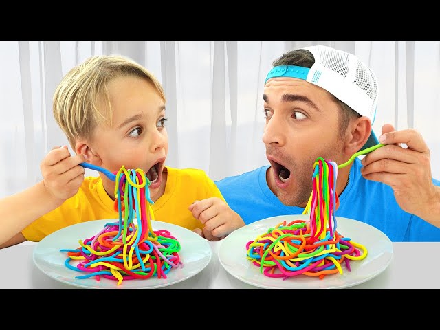 Funny cooking stories with Chris and Friends - Videos For Kids