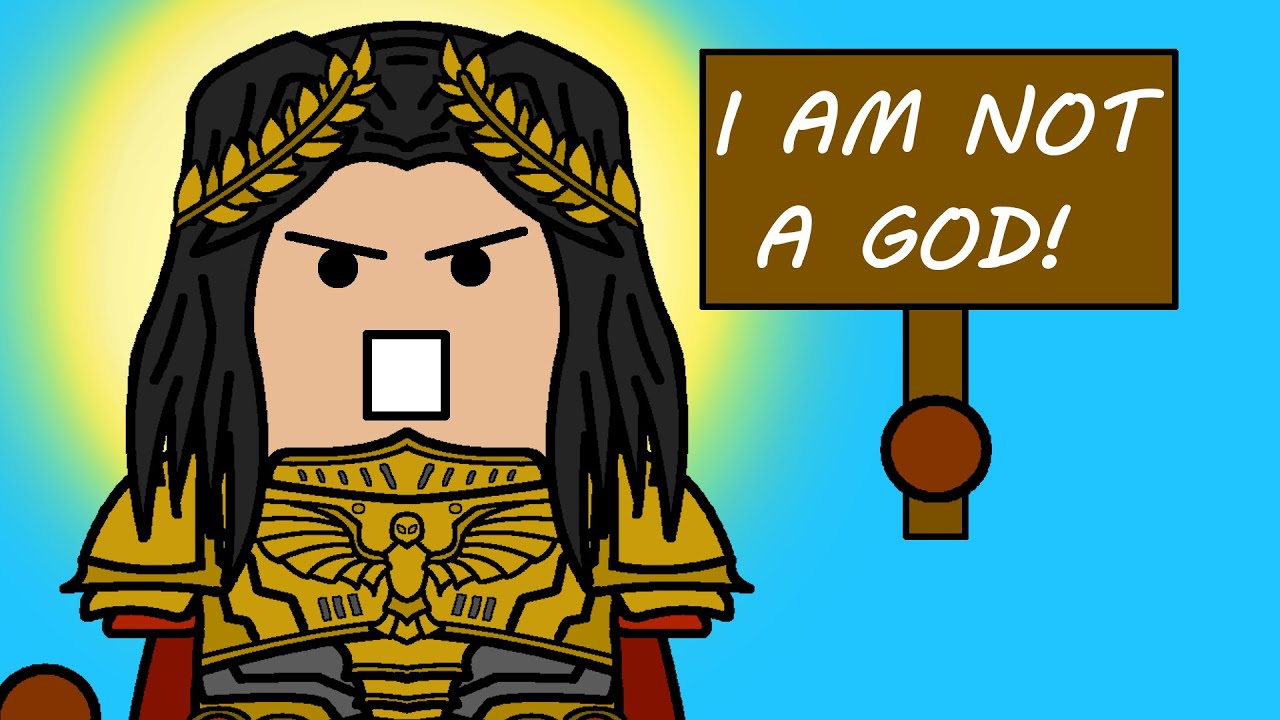 Emperor of Mankind denies being a god-- but people believe (40k meme ...