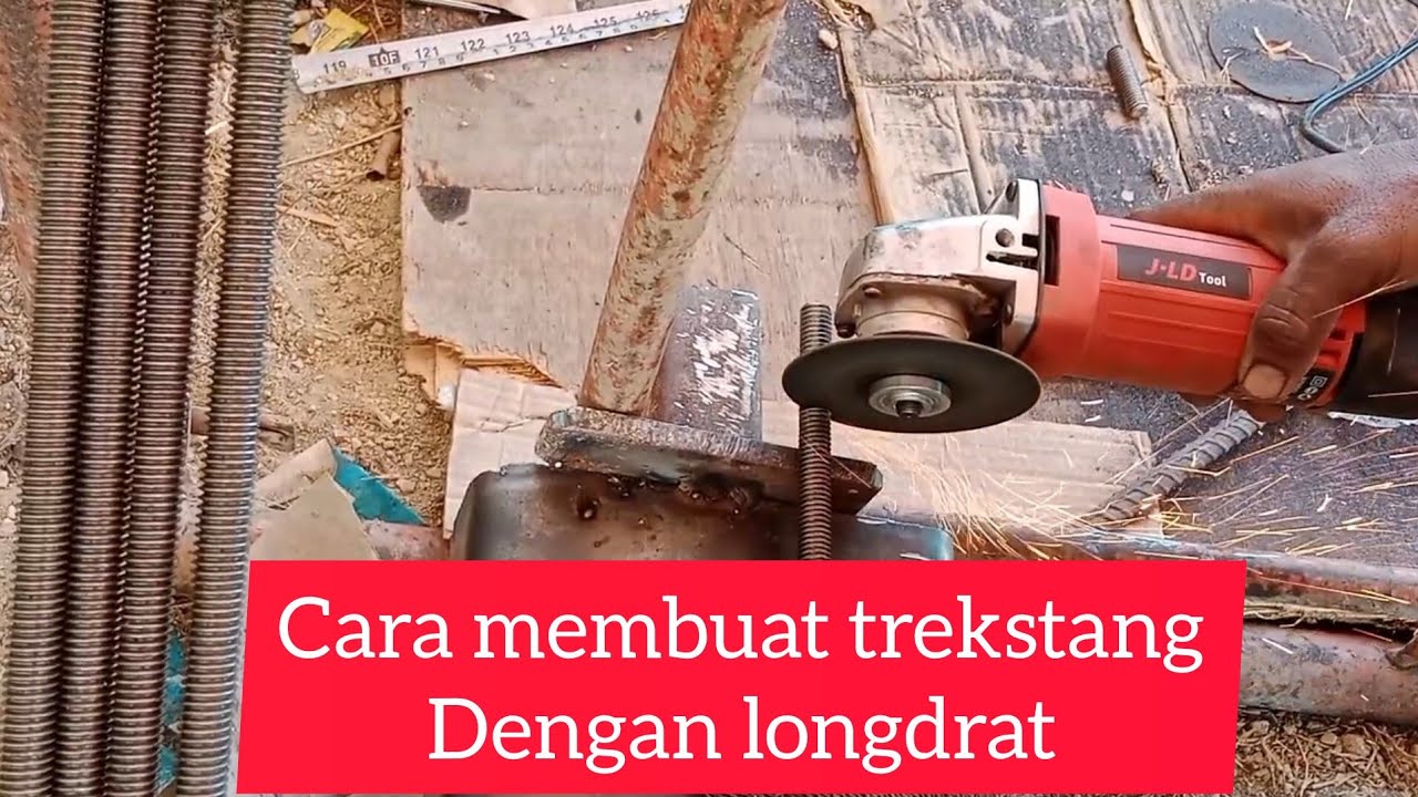 cara membuat trekstang - YouTube