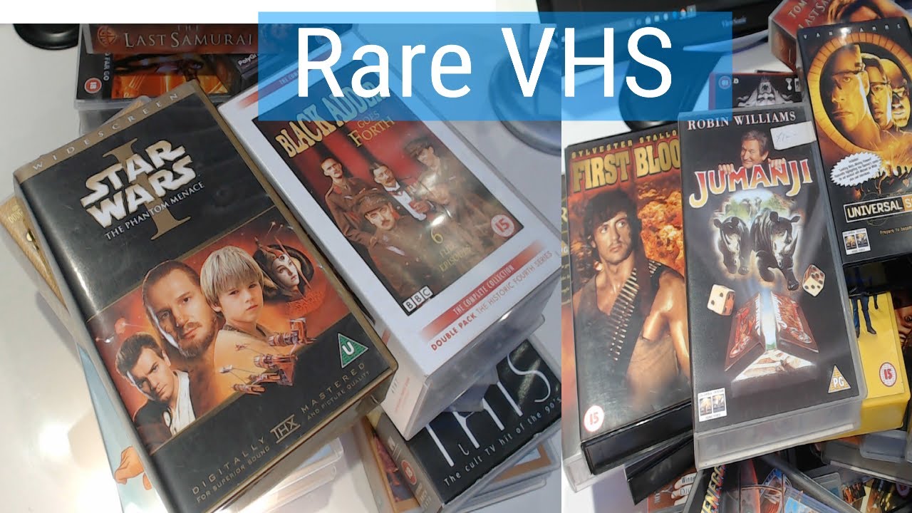 Top Rare VHS Tapes in my Collection - YouTube