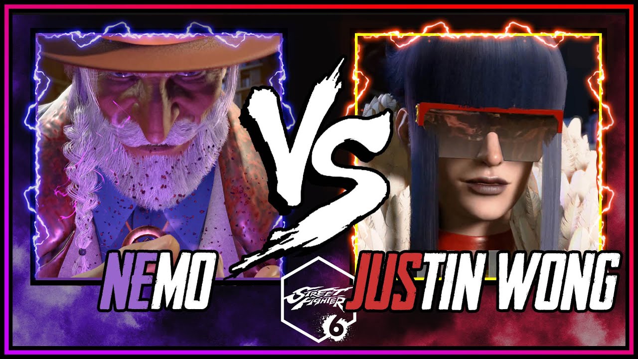 SF6 JUSTIN WONG ( MANON ) VS NEMO ( JP ) 4K ACTION - YouTube