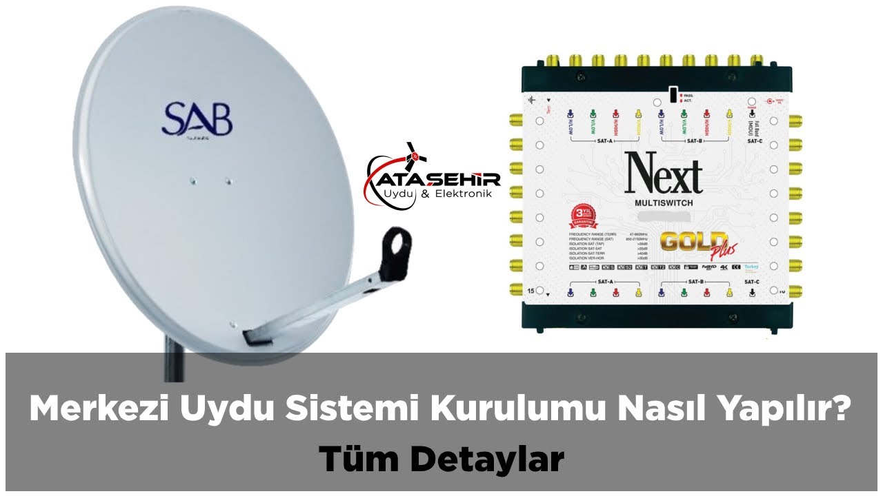 Merkezi Uydu Sistemi Kurulumu Nasıl Yapılır- Tüm Detaylar - YouTube