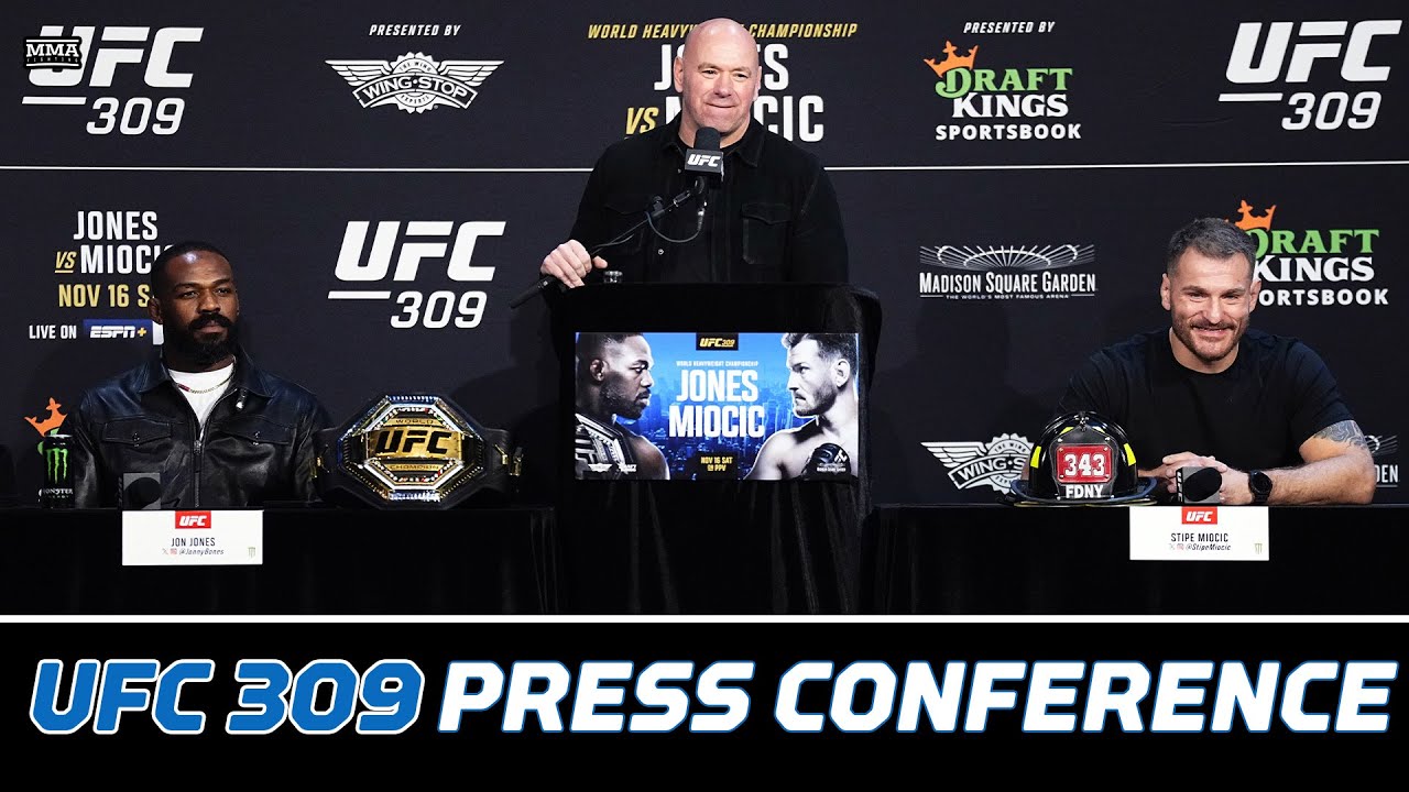 Full UFC 309 Press Conference | MMA Fighting - YouTube
