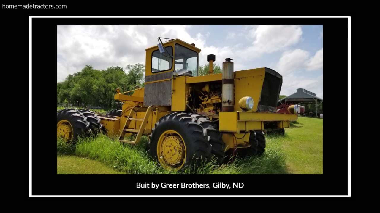 Homemade and Farm Built Tractors - YouTube