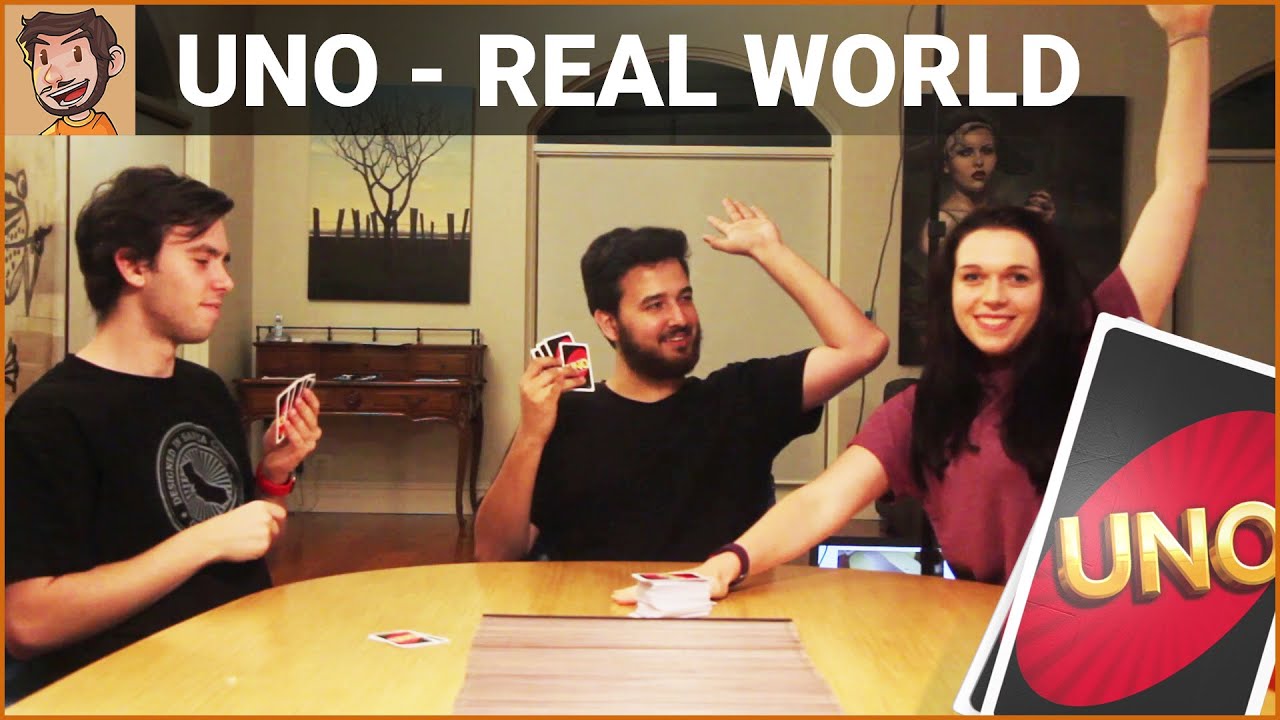 UNO - Let's Play in the Real World! - YouTube