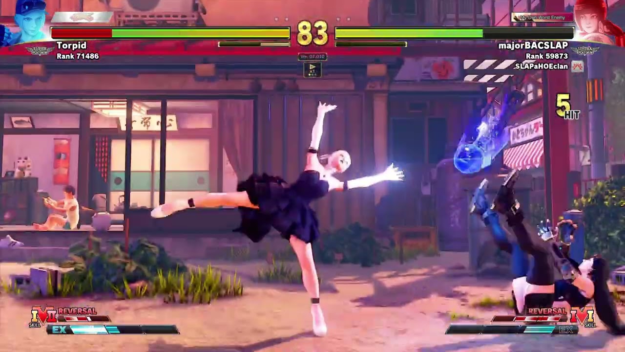 SFV PC FF7 Remake Tifa Lucia vs WLOP Menat mod - YouTube
