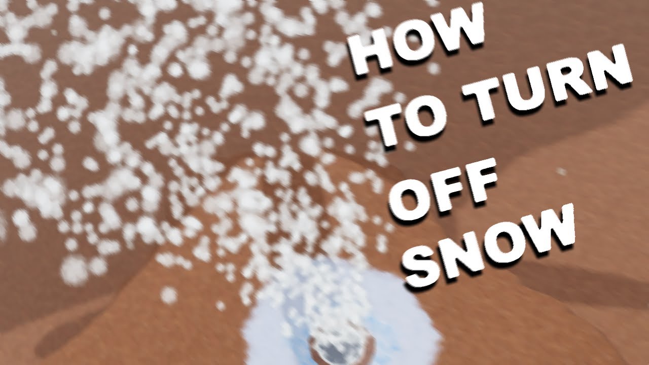 How to turn off snow particles | Plane Crazy | Roblox - YouTube