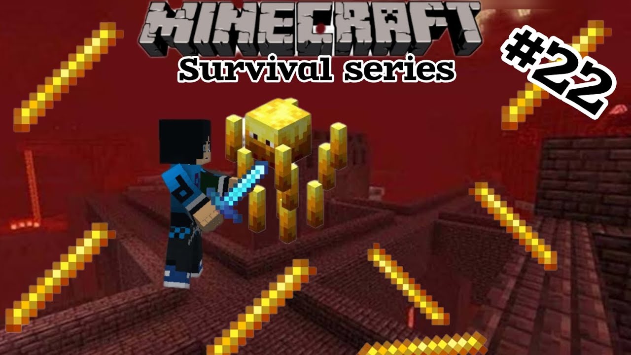 I go to nether for eye of ender (part 22) please like and subscribe 🥰🥰🥰 ...