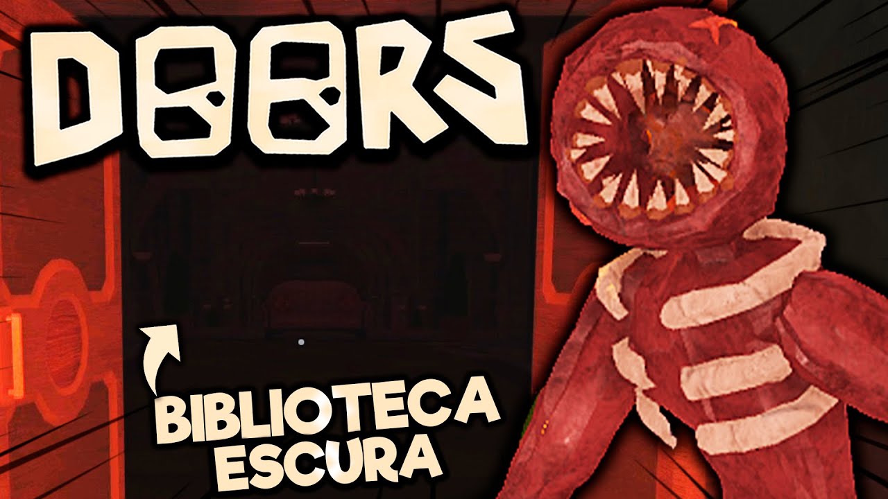 DOORS: BUG DA BIBLIOTECA COM AS LUZES TOTALMENTE APAGADAS!! - ROBLOX ...