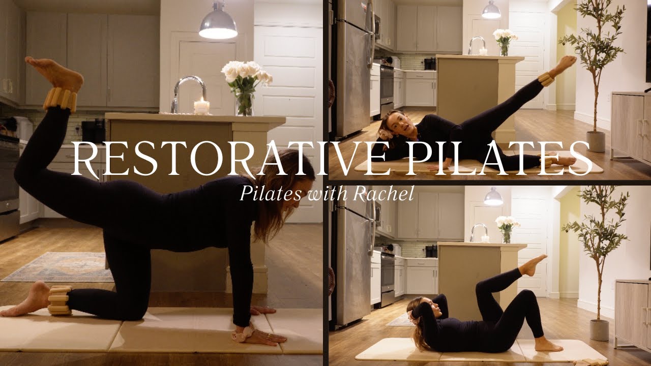 Pilates with Rachel | 40 Min Gentle Beginner Pilates - YouTube