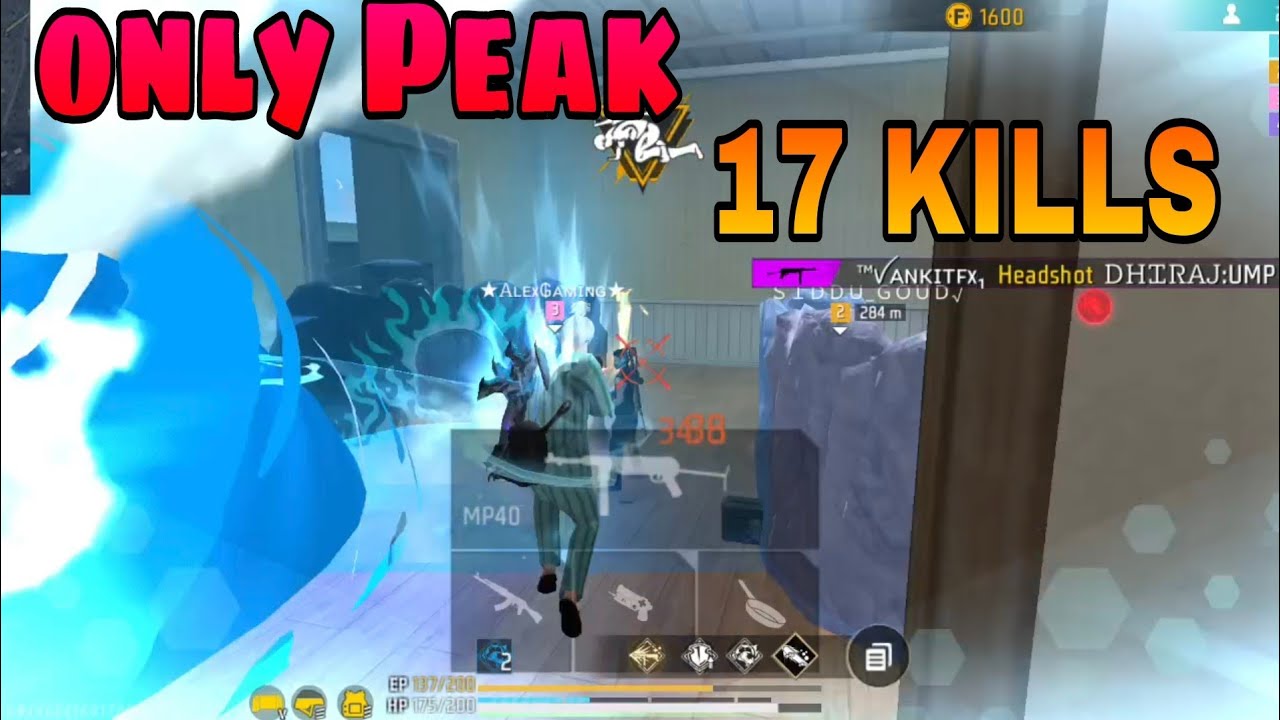 ONLY PEAK 17 KILLS WITH BHOOYHAA.. 😁💗@palleturu_pandu_gadu - YouTube