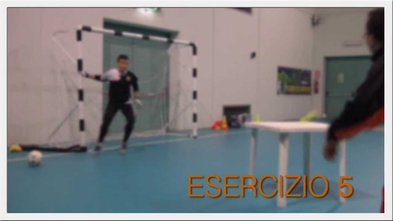 Allenamento dei portieri calcio a 5 - pt.2 - YouTube