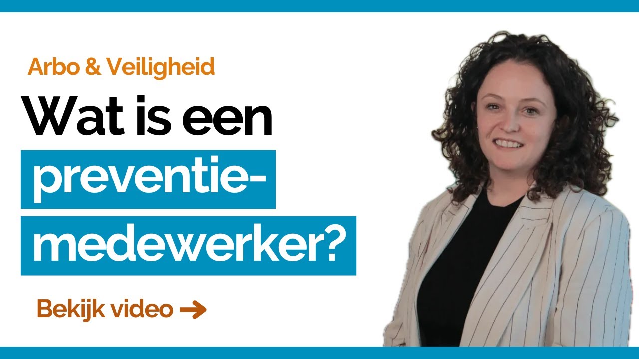 WAT is een PREVENTIEMEDEWERKER en wat is zijn/haar ROL? - YouTube