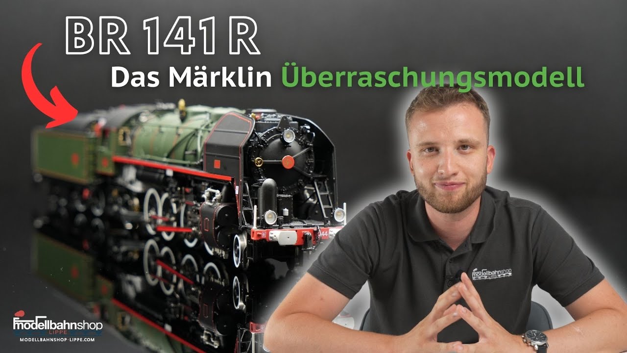 Das Märklin Überraschungsmodell | Märklin 38141 | Dampflok | BR 141-R ...
