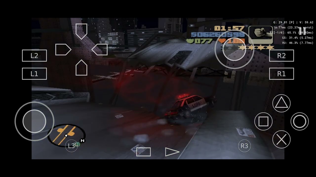 GTA 3 - Crazy Cops Falling Off The Callahan Bridge - YouTube