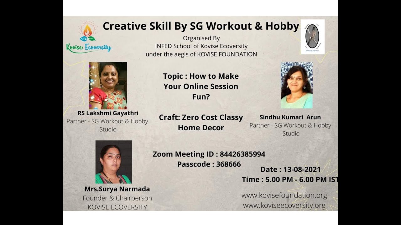 How to Make Online Session Fun - YouTube