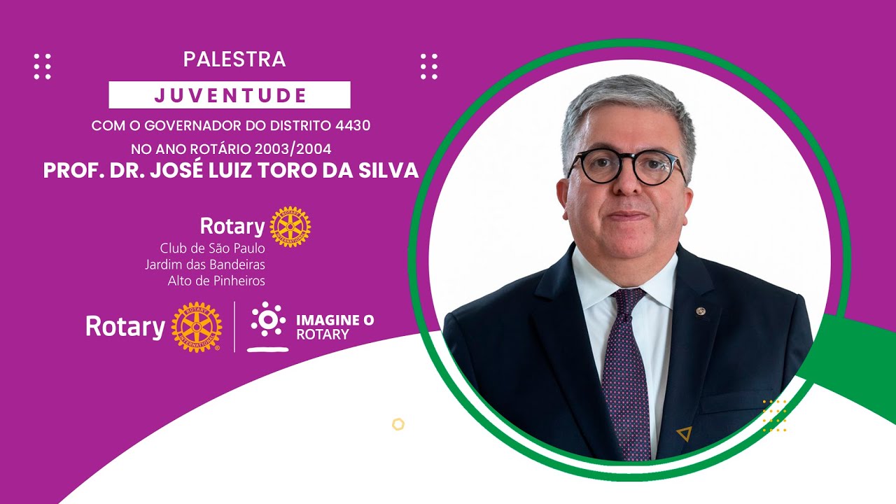 Palestra do Prof. Dr. José Luiz Toro da Silva sobre: "Juventude”. - YouTube